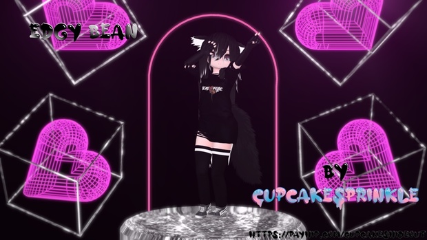 Le Edgy Bean UwU - cupcakesprinkle - BOOTH