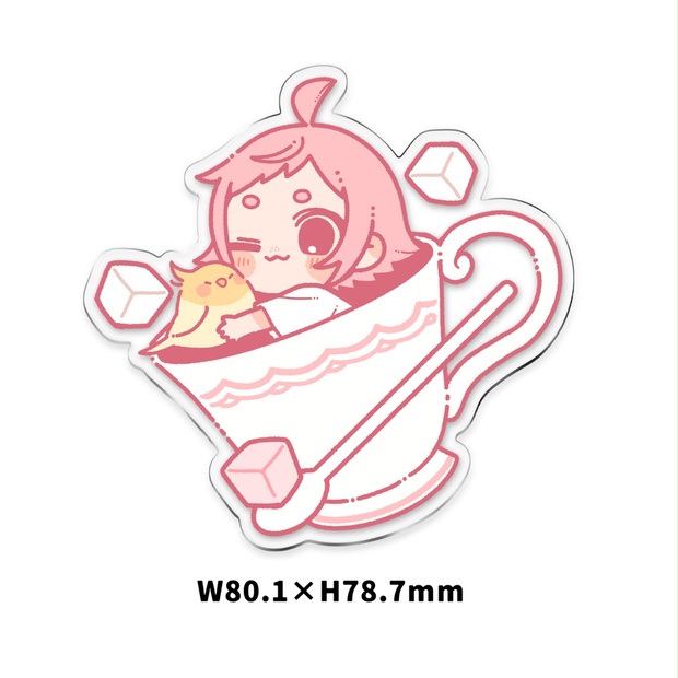 ナナティーアクキー - ことり部屋 - BOOTH