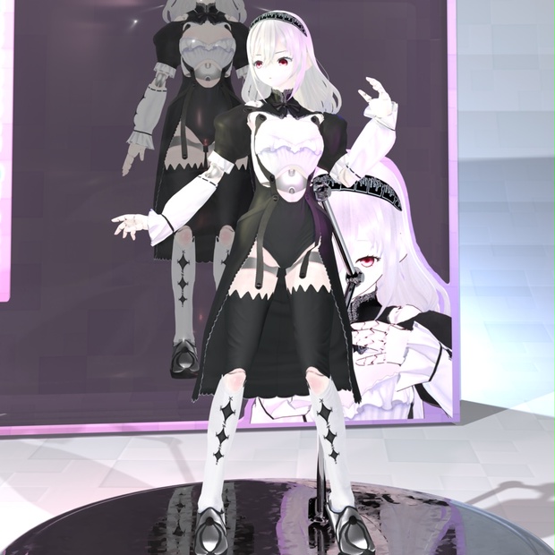 【VroidStudio】original avatar Spherically Articulated Girl【VRM】 - swamp5down - BOOTH