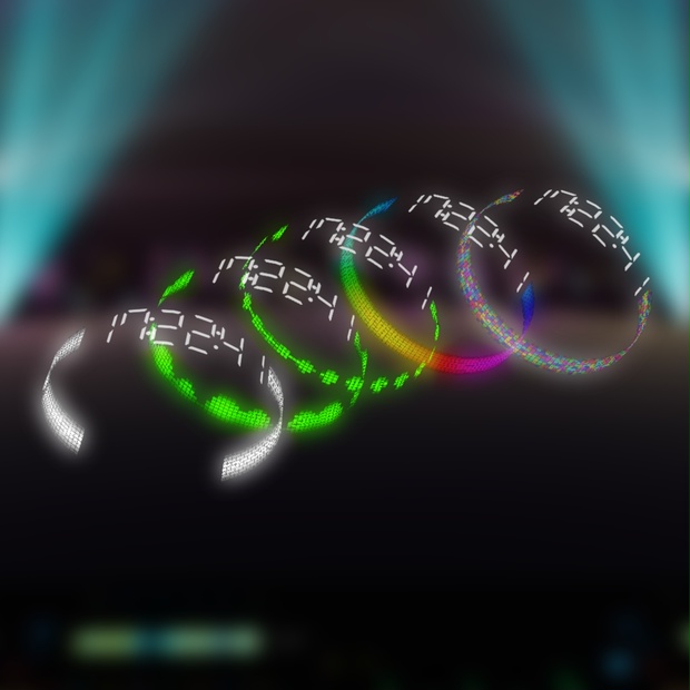 [VRChat] AudioLink Hand Strip - Explosive Theorem Lab. - BOOTH