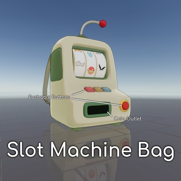 [VRChat] [SDK3] Slot Machine Bag - Explosive Theorem Lab. - BOOTH