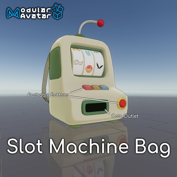 [VRChat] [SDK3] Slot Machine Bag - Explosive Theorem Lab. - BOOTH