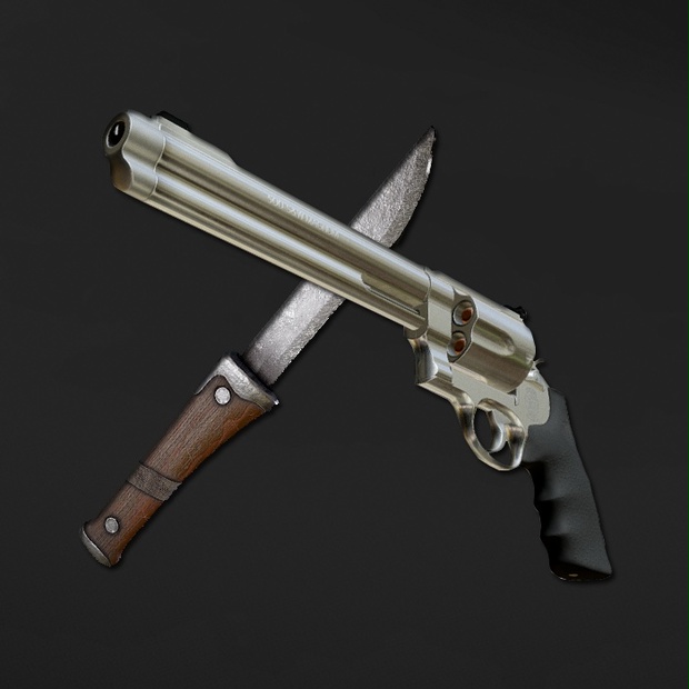 Knife & Magnum for VRChat SDK 3 - Furrany Studio - BOOTH