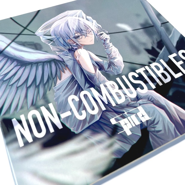 【BOOK SET】[BOOK] NON-COMBUSTIBLES + [GLOW CARD] Phosphorescent Card - spicayasan - BOOTH