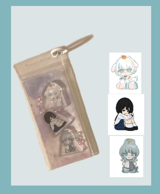 COMITIA151コラボアクリルスタンド「おすわり」 - osakanana - BOOTH