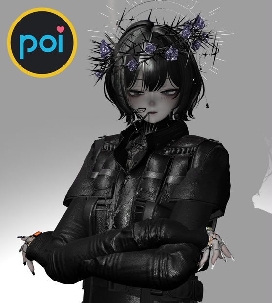 誰でも黒rimマテリアル(Poiyomi) - CHIGYU SHOP - BOOTH