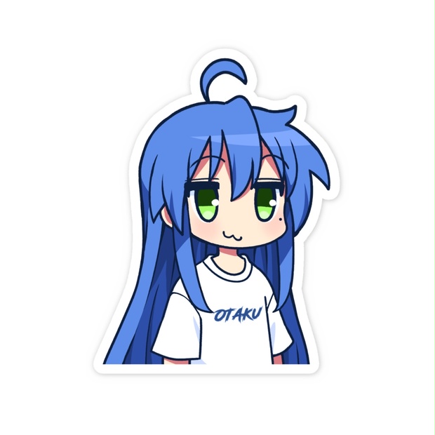 KONATA OTAKU STICKER - HAAAM☆FACTORY - BOOTH