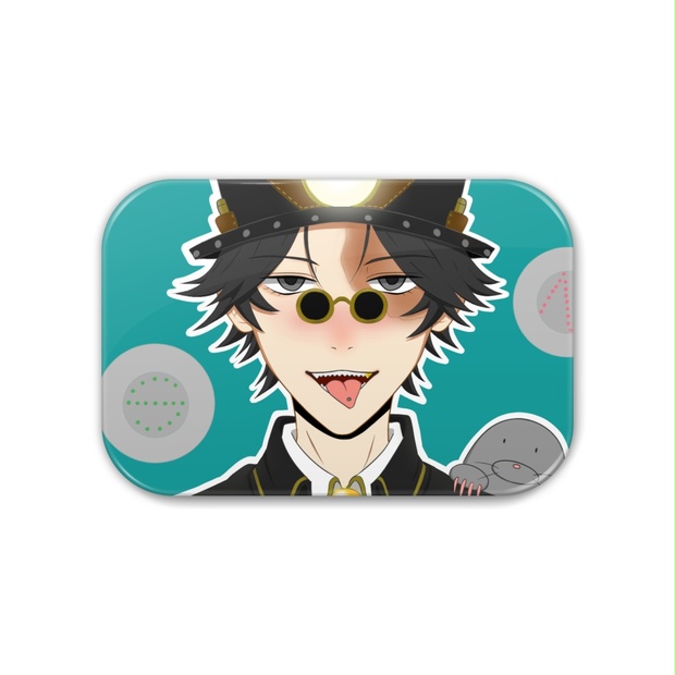 モグトン 缶バッジ - loploplop - BOOTH