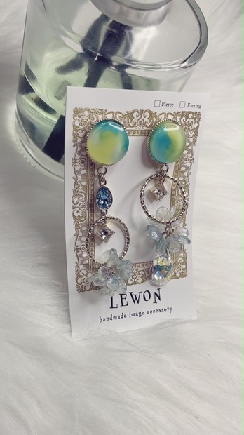 🌈🕒 オリエンス 2周年 イメージ ピアス - LEWON - BOOTH