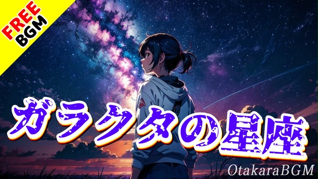 【フリーBGM / 歌あり】ガラクタの星座｜シンセが響くエモい女性ボーカルの疾走系J-POP【かっこいい / 爽快感】 - Otakara BGM(お宝BGM) - BOOTH