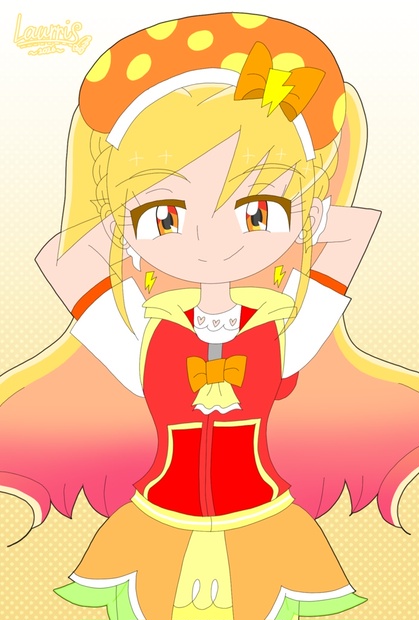 【BoBoiBoy OC】オリジナルポストカード - 🧡Laurris Character - BOOTH