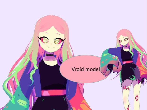 Vroid model - qYeriw - BOOTH
