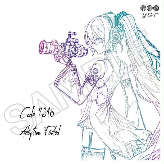 LOST TECH φ - AQUASHIFT DLC - Sticker【#マジカルミライ2024】 - Hylen Lab - BOOTH