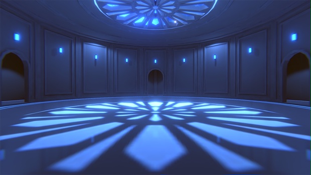 【VRChatワールド】Hall - Astral - BOOTH