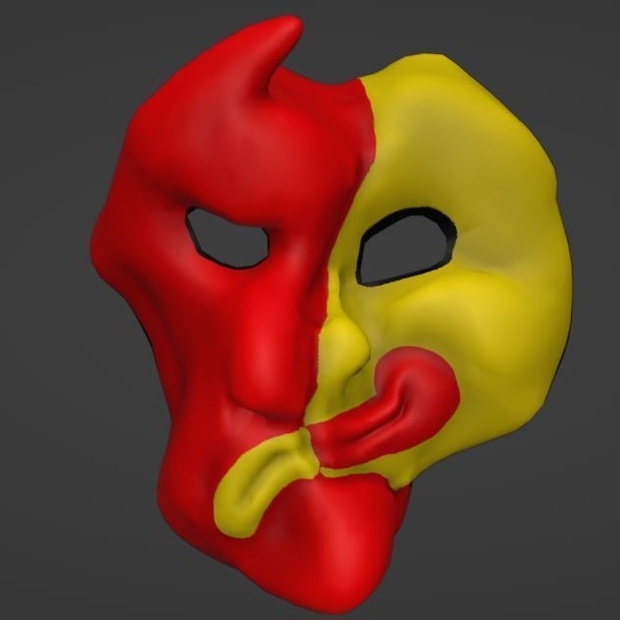 Dichotomous Mask - bucketman - BOOTH