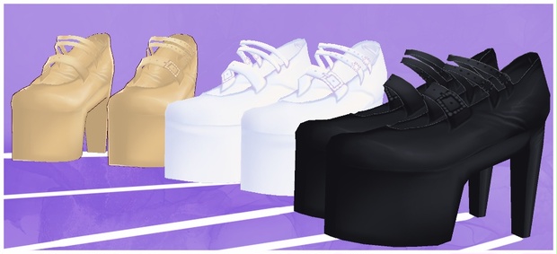 Large platform shoes - Radzi Shop - BOOTH