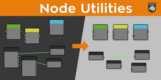 Node Utilities【Blenderアドオン】 - sum studio - BOOTH