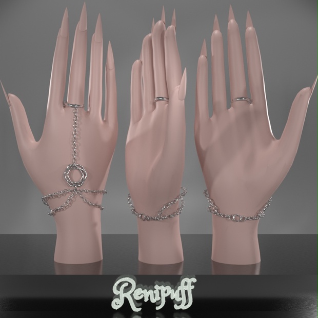 "Gentle touch" Hand Accessory - renipuff - BOOTH