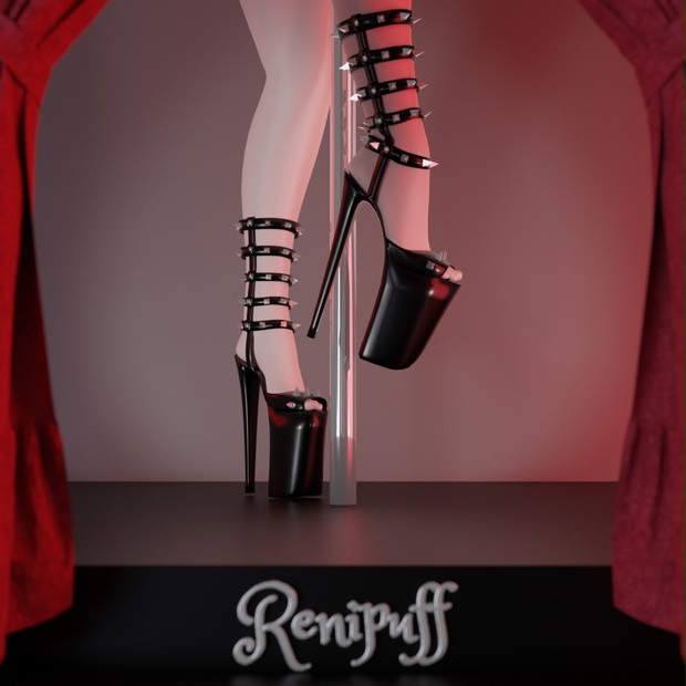 "Pause for Applause" Heels - renipuff - BOOTH