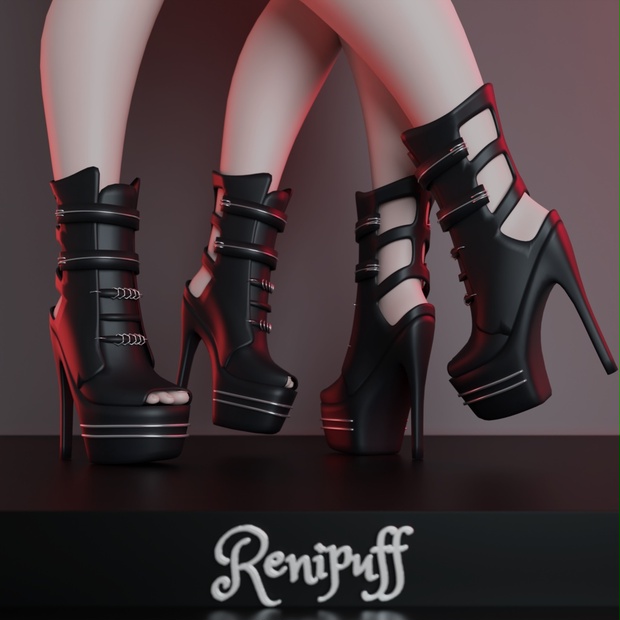 "My demands, met" Heels - renipuff - BOOTH