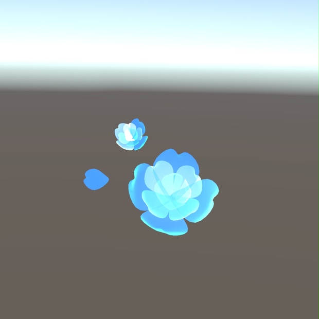 オリジナル3Dモデル 『花・花びら・はな * flower・petal』VRChat * cluster - fragment of time ...