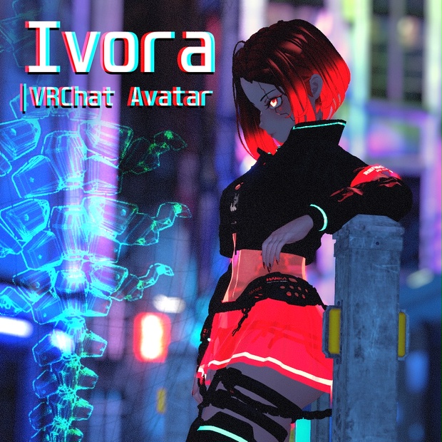 Ivora | VRChat Avatar - daisythecreep - BOOTH