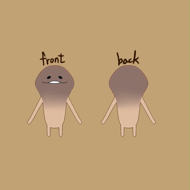 【VRchat向け】なめこ, Nameko (Japanese mushroom characters) - BinNemz - BOOTH
