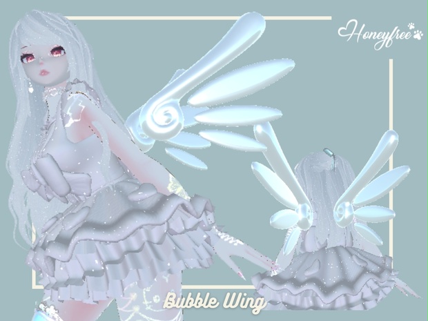 Bubble wing - HoneyFree - BOOTH