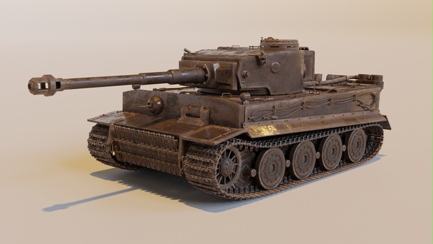 Tiger I / ティガー1 戦車 - Areku CG Studio - BOOTH