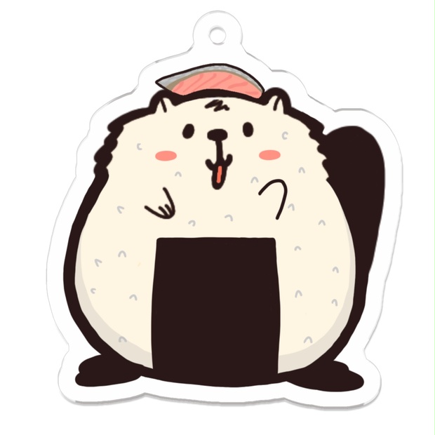 おにぎりなビーバー【しゃけ】 - moku-nico - BOOTH