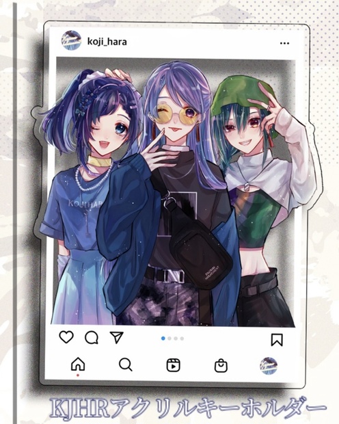 kjhrアクキー - みゅ〜こま茶屋 - BOOTH