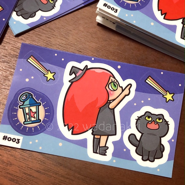 Miracle Stickers #003 - wadanakki_OnlineStore - BOOTH