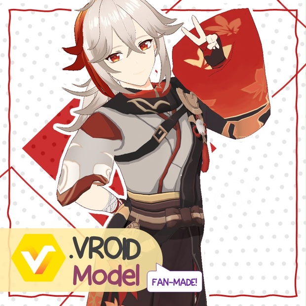 【VROID: Model】FAN-MADE Kazuha - Woneshop - BOOTH