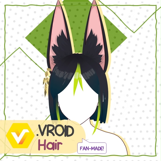 【VROID: Hair】FAN-MADE Tighnari - Woneshop - BOOTH