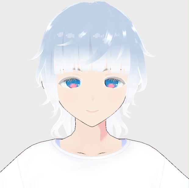 Blue hair for VRoid / VRoid用ブルーヘア / VRoid용 파란 머리 /// LIMITED QUANTITY ...