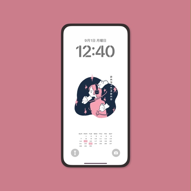 2025 Calendar - mitsu-ume - BOOTH