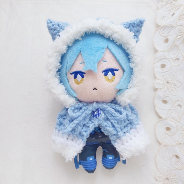 16センチEXぬい着ぐるみ 水色 - miyaあむあむ - BOOTH