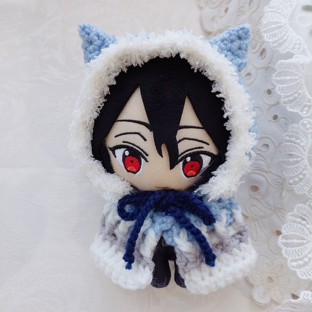 16センチぬい着ぐるみ【T39b】水色グレー紺色 - miyaあむあむ - BOOTH