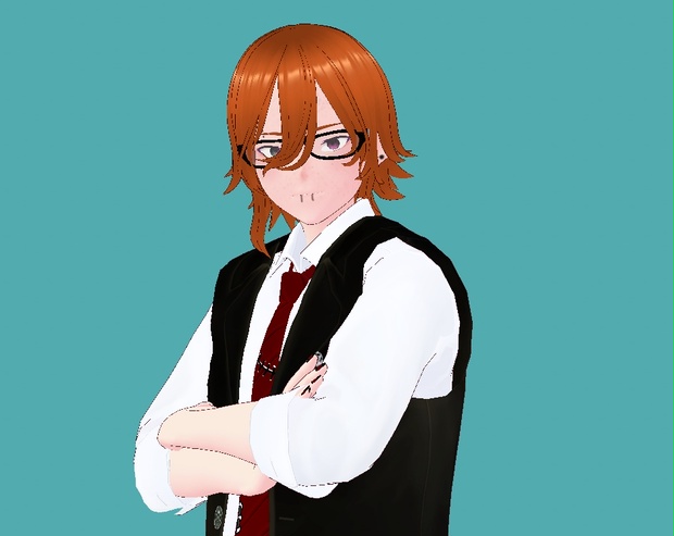 Ginger Male Vtube Model - gothpixiegf - BOOTH