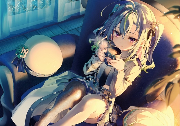 【C105】ななしいんく★涼海ネモちゃん もふもふブランケット - happy - BOOTH