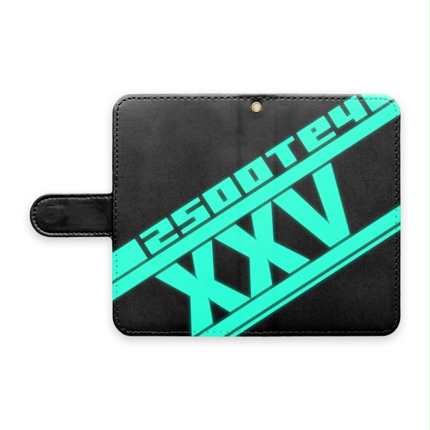 -2500Te4-スマホケース手帳型黒 - Te4 time? - BOOTH