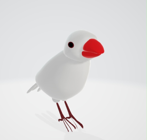 Free 白文鳥 java sparrow 3D - ummie studio - BOOTH