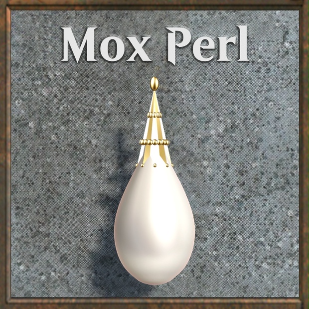 【無料】《Mox Perl》3Dモデル - チャクラボ - BOOTH