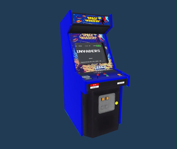 VRChat Arcade Invaders - rilyrobo - BOOTH