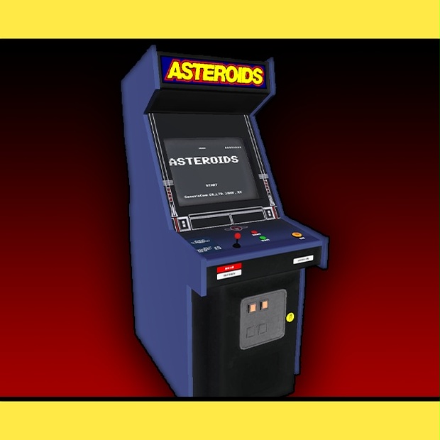 VRChat Arcade Asteroids (1.1) - rilyrobo - BOOTH