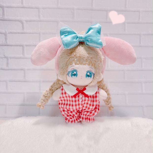 10㌢ぬいぐるみ ぬい服 ロンパース - moln - BOOTH