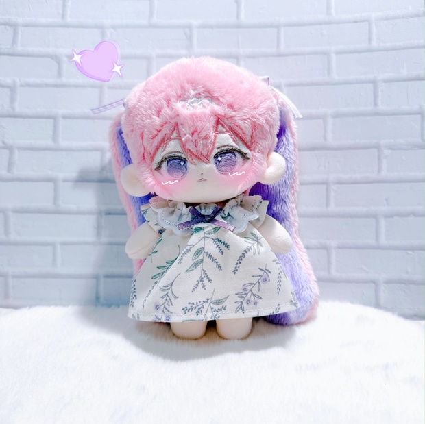 15cmぬいぐるみ用フレンチフリルワンピース🧸モチーフ - moln - BOOTH