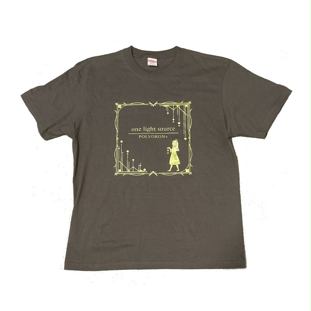 one light source Tシャツ チャコール サイズフリー（Lサイズ相当） - SKY iS THE LIMIT! × ...