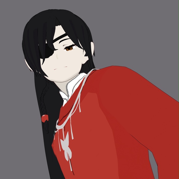 [VRoid Studio] Hua Chengs' eye patch - AtomicFox Shop - BOOTH