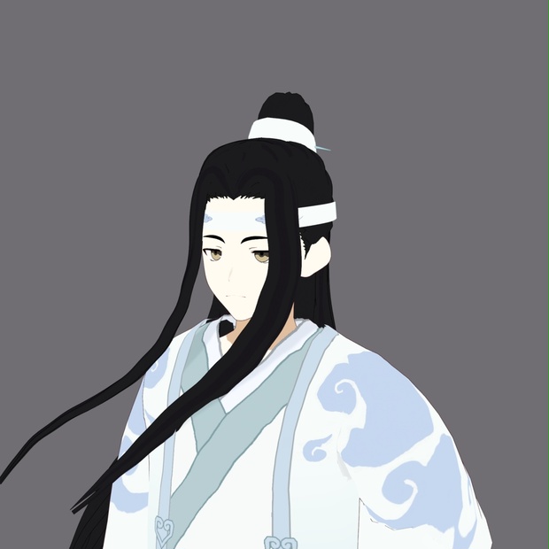 [VRoid Studio] LAN CLAN FOREHEAD RIBBON - AtomicFox Shop - BOOTH